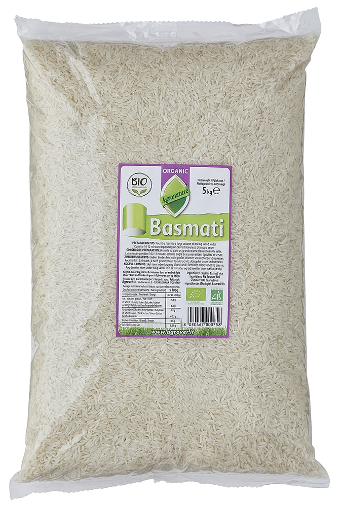 5kg Basmatiris øko | Wiik & Co.