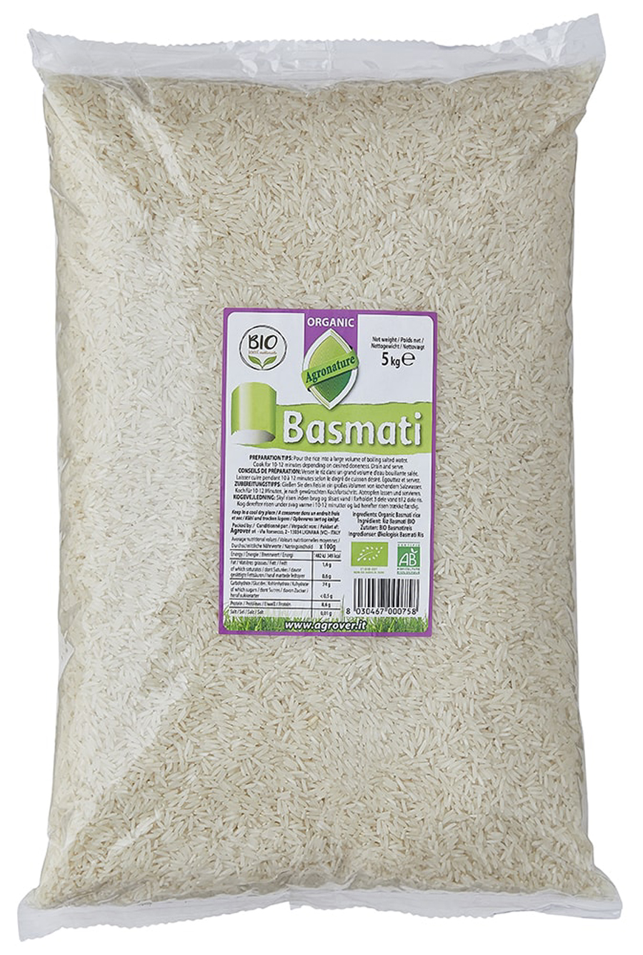 5kg Basmatiris øko | Wiik & Co.